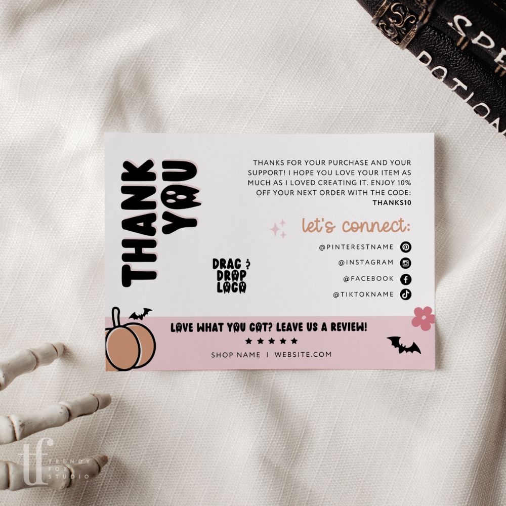 Thank You Cards - Trendy Fox Studio