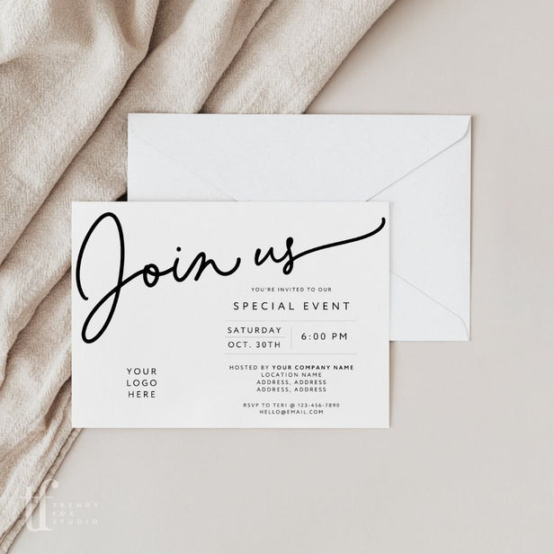 Invites - Trendy Fox Studio