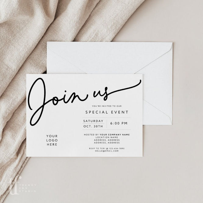Invites - Trendy Fox Studio