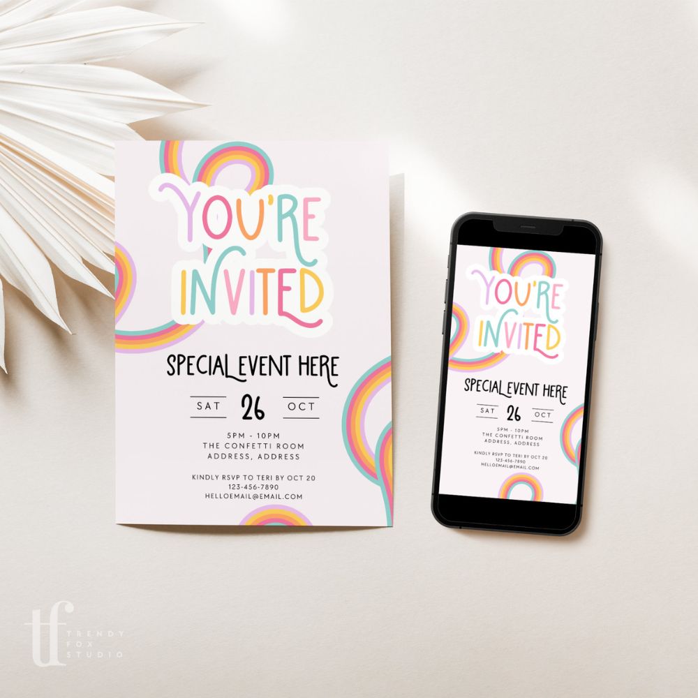 Invites – Trendy Fox Studio