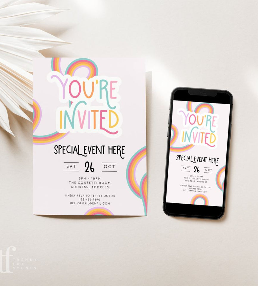 Invites – Trendy Fox Studio